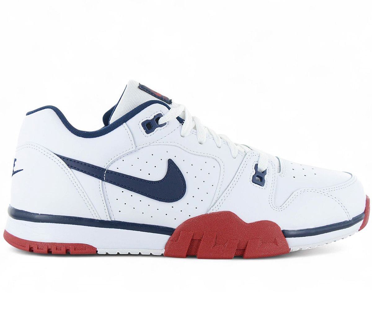 Nike Cross Trainer Low - Herren Sneakers Schuhe Leder Weiß CQ9182-101