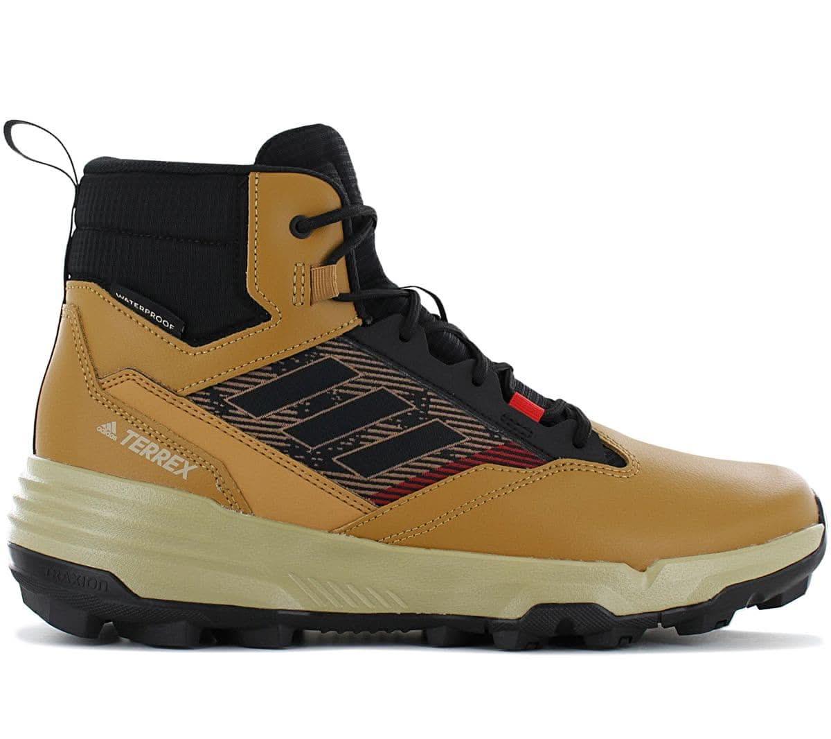 adidas TERREX Unity Leather Mid RAIN.RDY - Men's Hiking Shoes Brown GZ